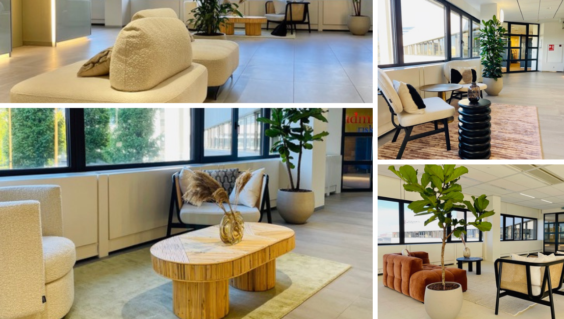 Sfeervolle lift lobbies in gebouw Azië -- Atlas Arena – Amsterdam ...